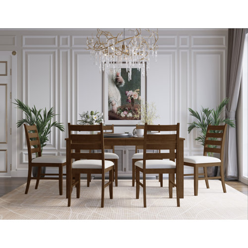 Laurel Foundry Modern Farmhouse Janessa 7 Piece Dining Set And Reviews